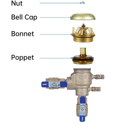 Bonnet Copper Ardchaighdeáin tSín Deisiúchán Poppet Do 765 Monaróirí ...